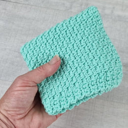 Face Washer Australian Cotton Handmade - Eco Friendly